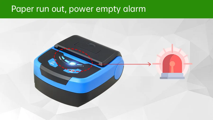 Mini 80mm Portable Thermal Bill Printer Handheld Pos Printer Wireless ...