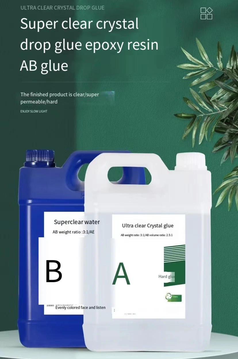 Deep Pour Epoxy Resin Liquid Glass 1:1 Epoxy Resin - Buy Deep Pour ...