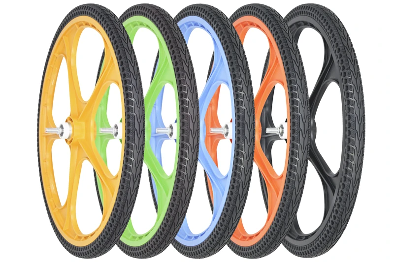 20x1.5 Solid Airless Bicycle Tire Solid Tires with Holes Airless ...