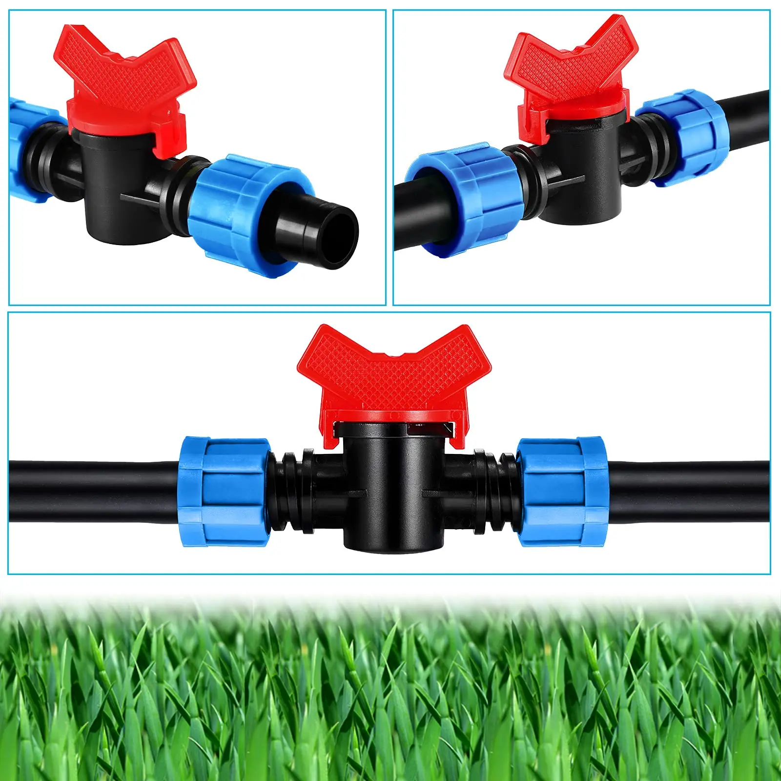 Farm Drip Irrigation System Dripline Offtake Valve Drip Pipe Hose Tape ...