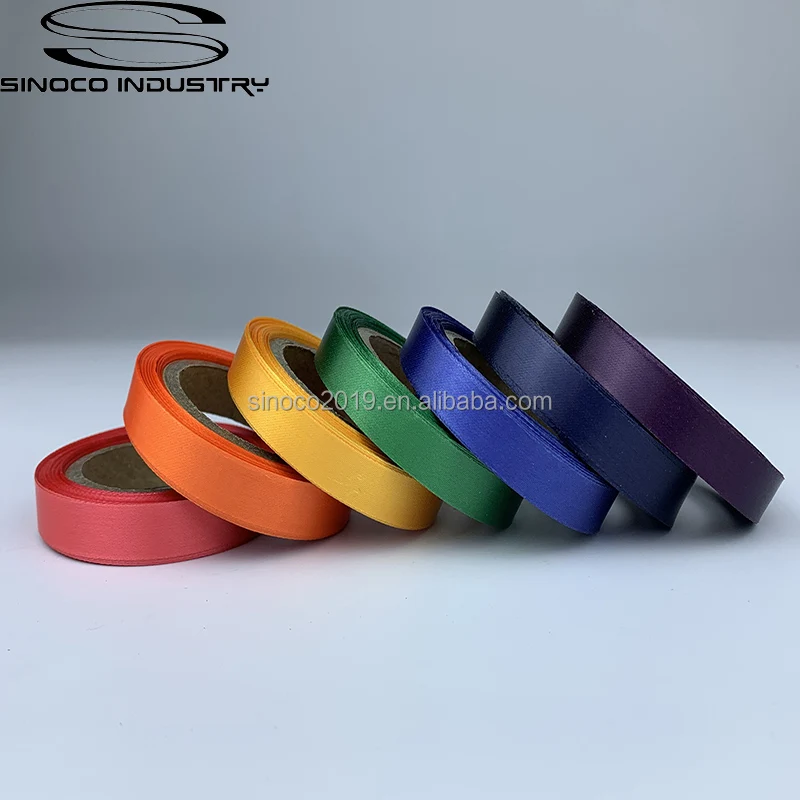 Factory Price Custom Black Satin Printed Ribbon With Logo Ribbon Face ...