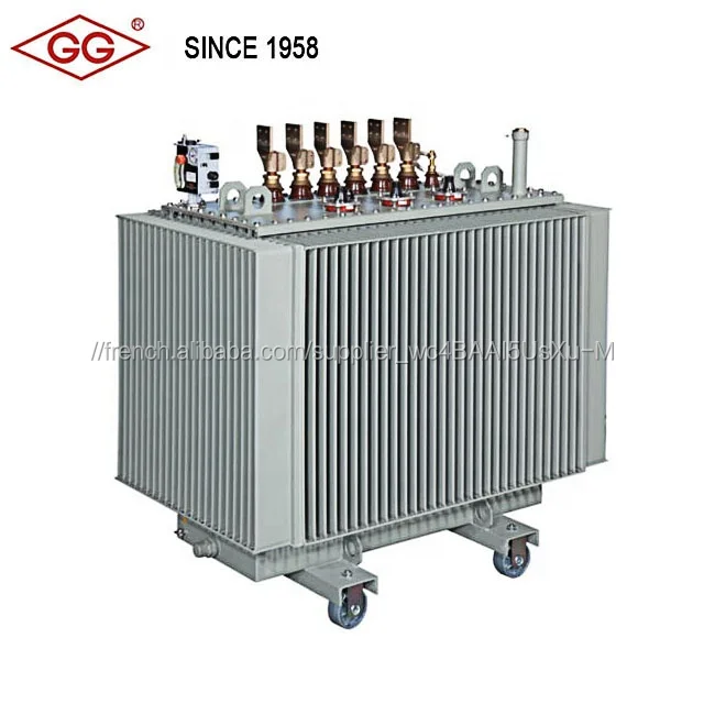 10-33kv 400kva Transformateur Triphasé De Distribution Immergé À L ...
