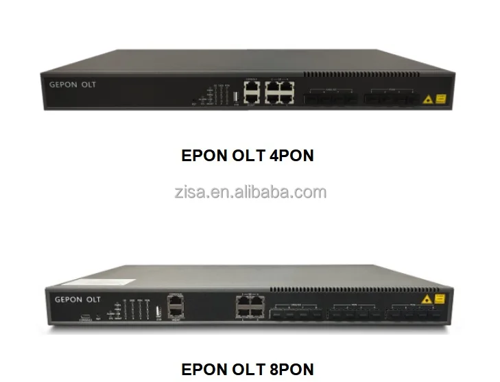 Zisa Op3604e Mini Olt Epon 4 Port Olt Best Price Epon Olt Fiber Optic ...