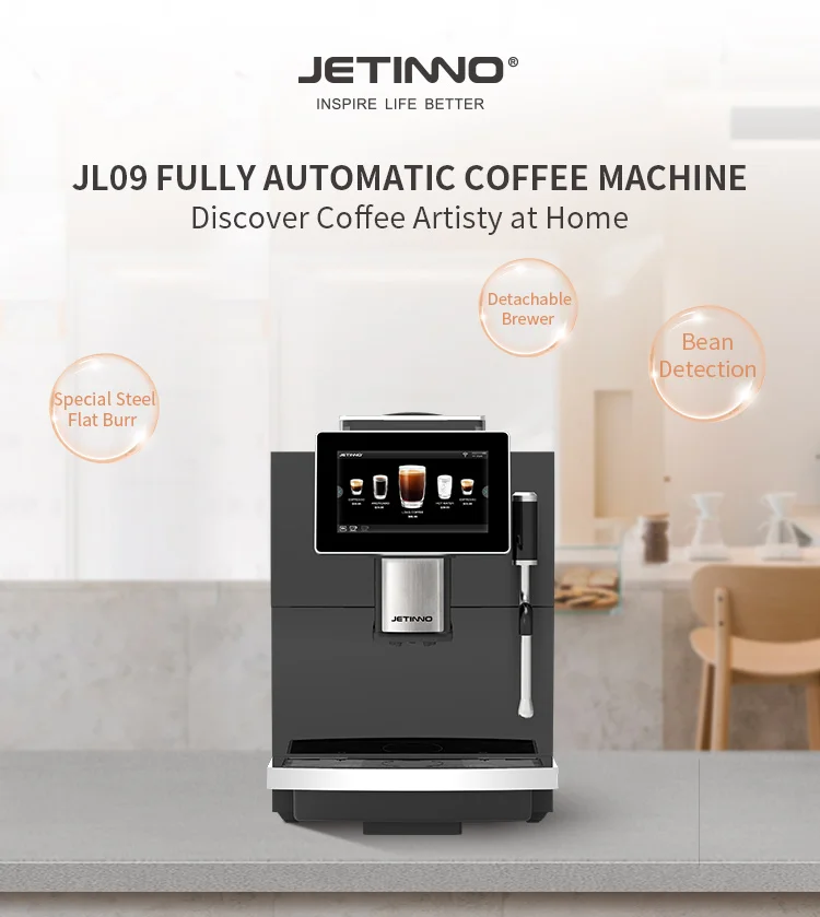 Jetinno JL09 Bean to Cup Espresso Machines for Home & Office
