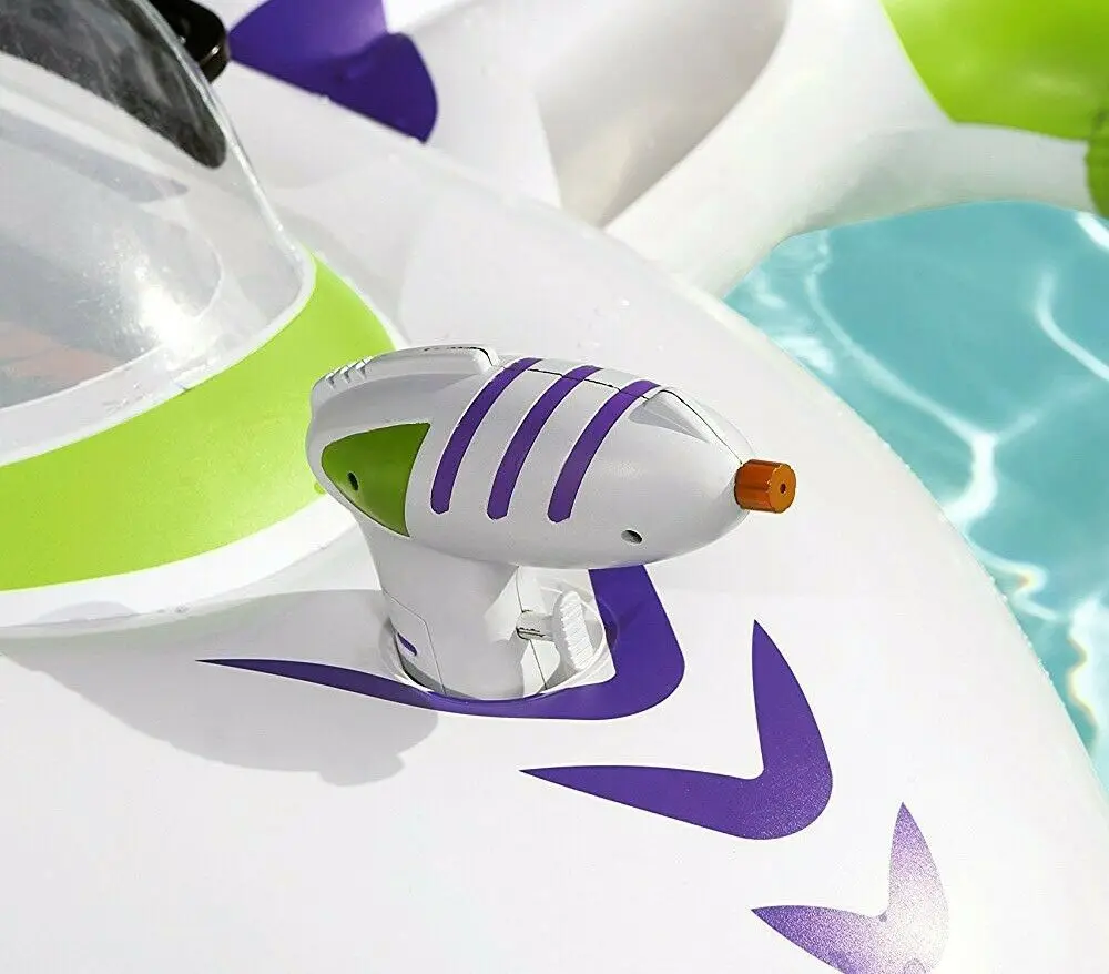 Child Plastic Jet Fighter Inflatable Ride Baby Floater Air Cushion ...