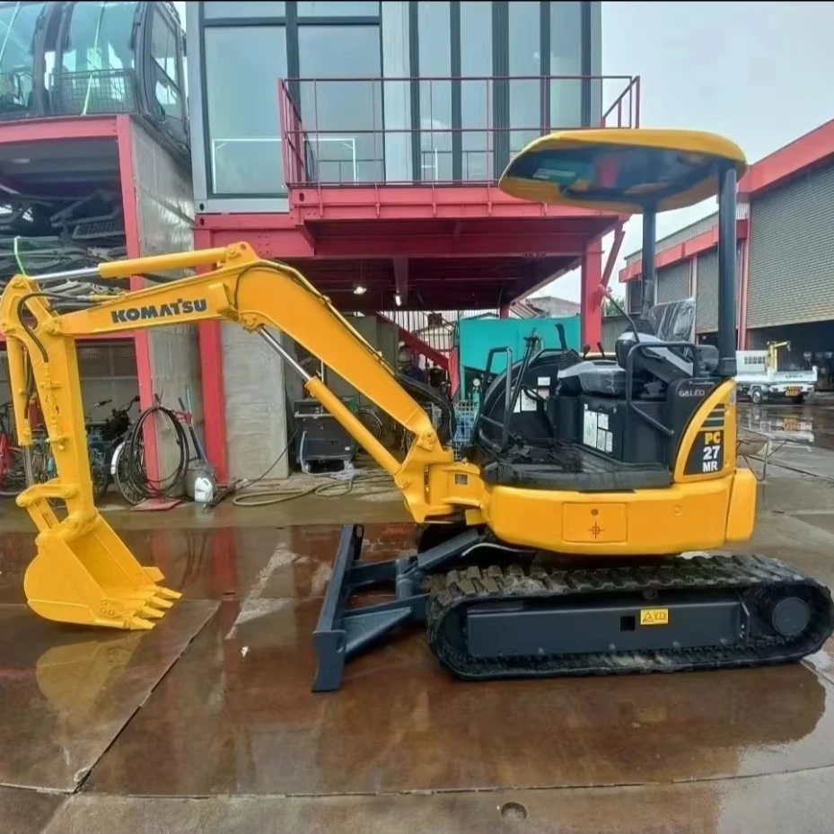 Japan brand good komatsu pc27 pc27mr pc27mr-3 excavator in stock used ...