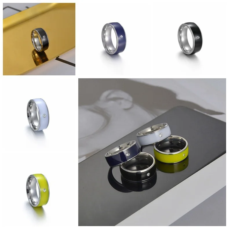 Custom Rfid Smart Finger Ring 13.56 N213 Access Control Key Rfid Smart ...