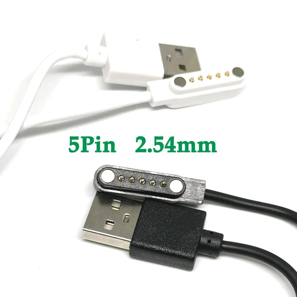 Universal Smart Watch Magnetic Charging Cable 2.54mm 5Pin Space USB 2.0 ...