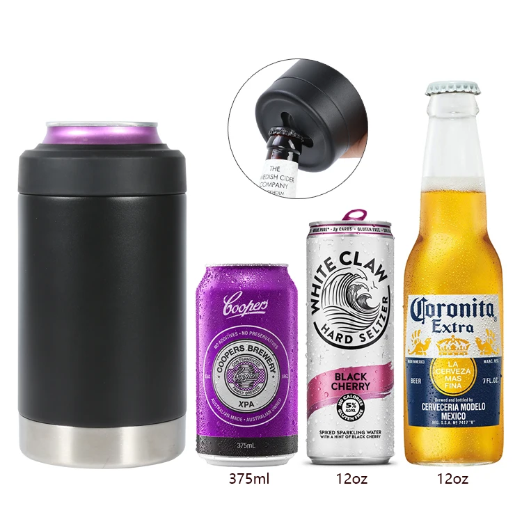 Australia 375ml Stubby Can Cooler - 3 in 1 Stainless Steel