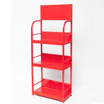 Metal Lubricant Display Rack Motor Engine Oil Display Stand Car Battery ...