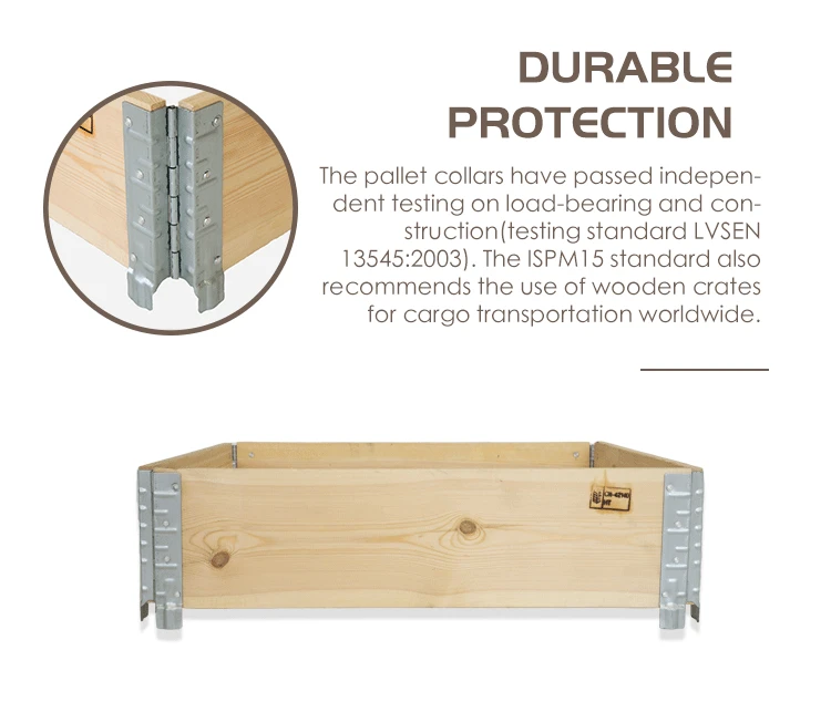 European Standard EPAL Folding Pallet Enclosure Box| Alibaba.com
