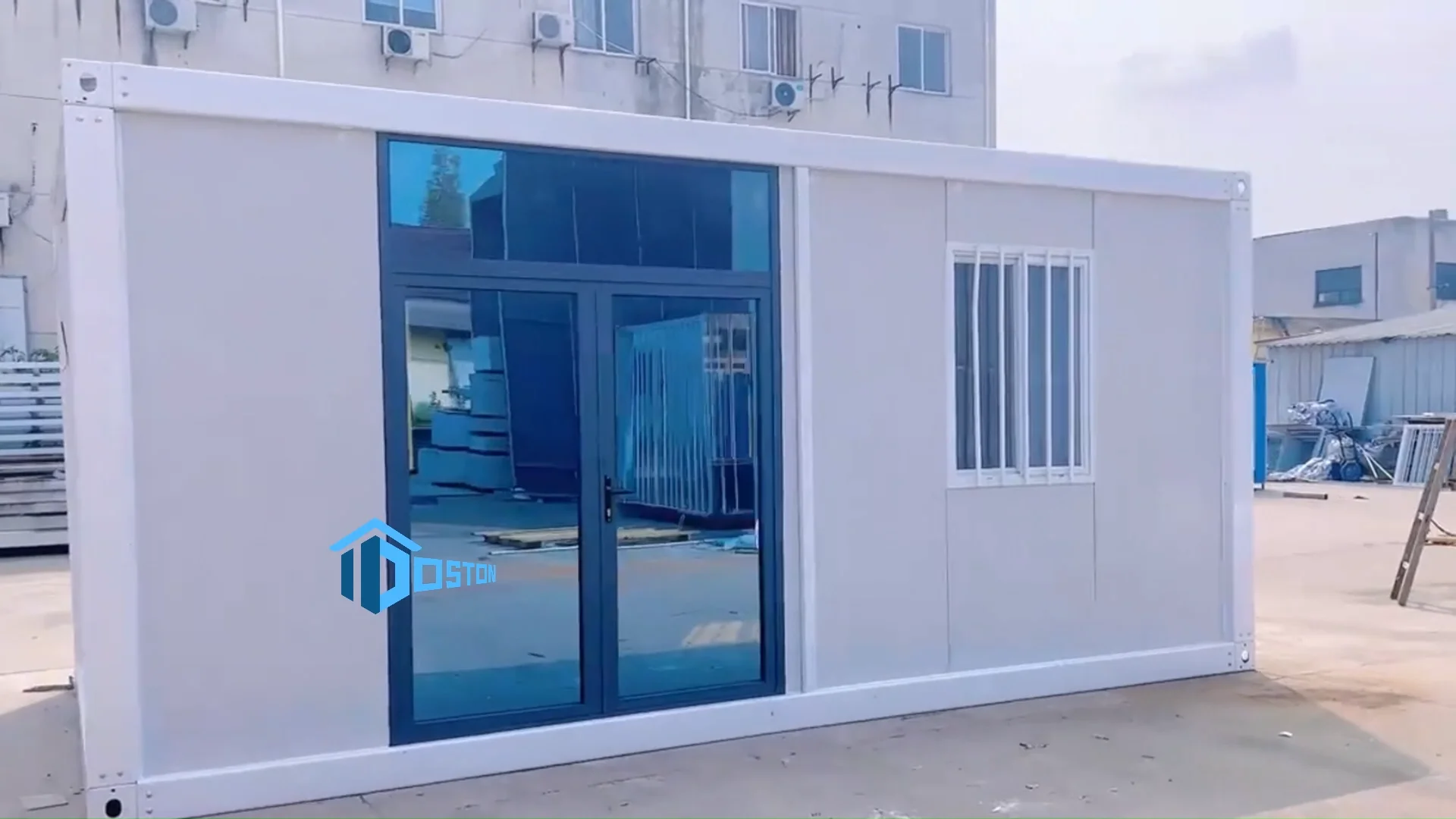 Prefabricated Glass House Container Ship House Wellness House Container ...