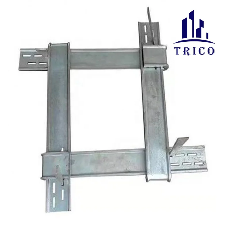 Hebei Factory Galvanized Steel Column Clamp Construction Adjustable ...