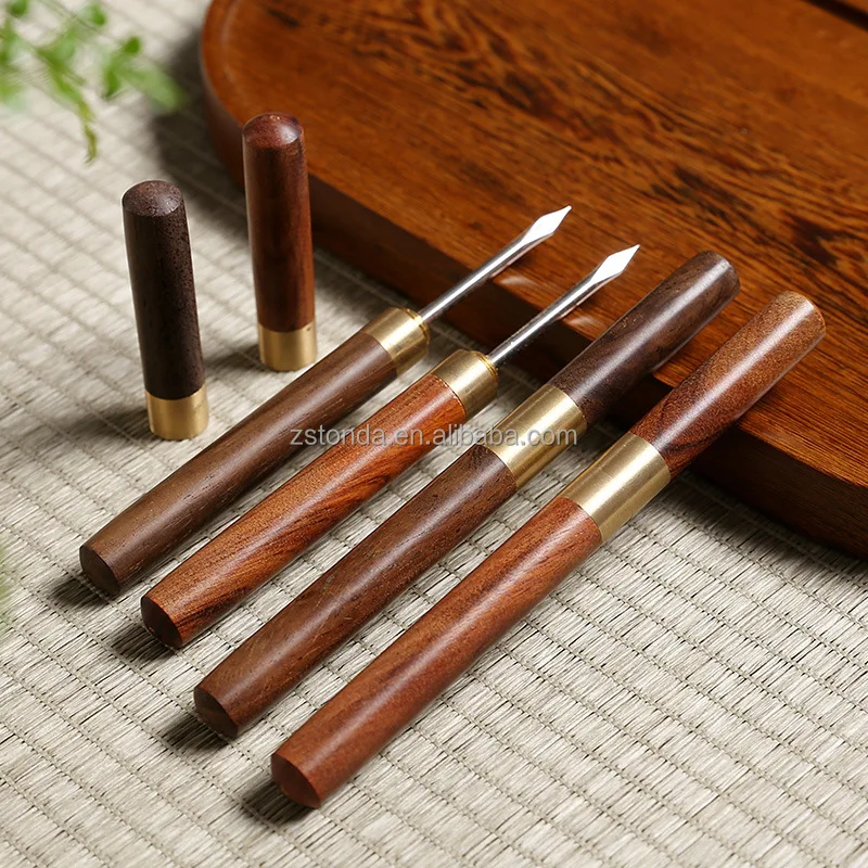 Wooden Tea Knife Tea Ceremony Accessories Puer Dedicated Tea Needle ...