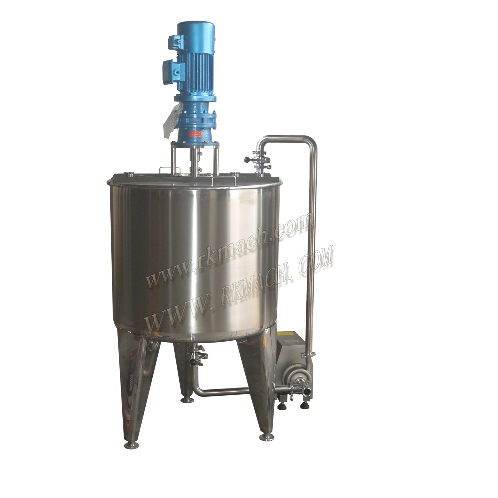 300L Stainless Steel Mixing Tank with Adjustable Speed