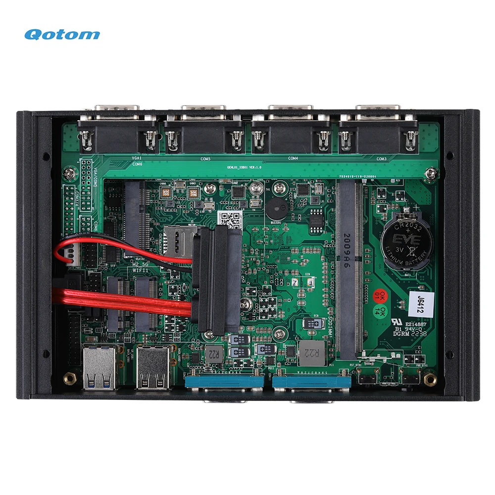 Qotom Fanless Mini PC J6412 - Reliable 24/7 X86 Desktop