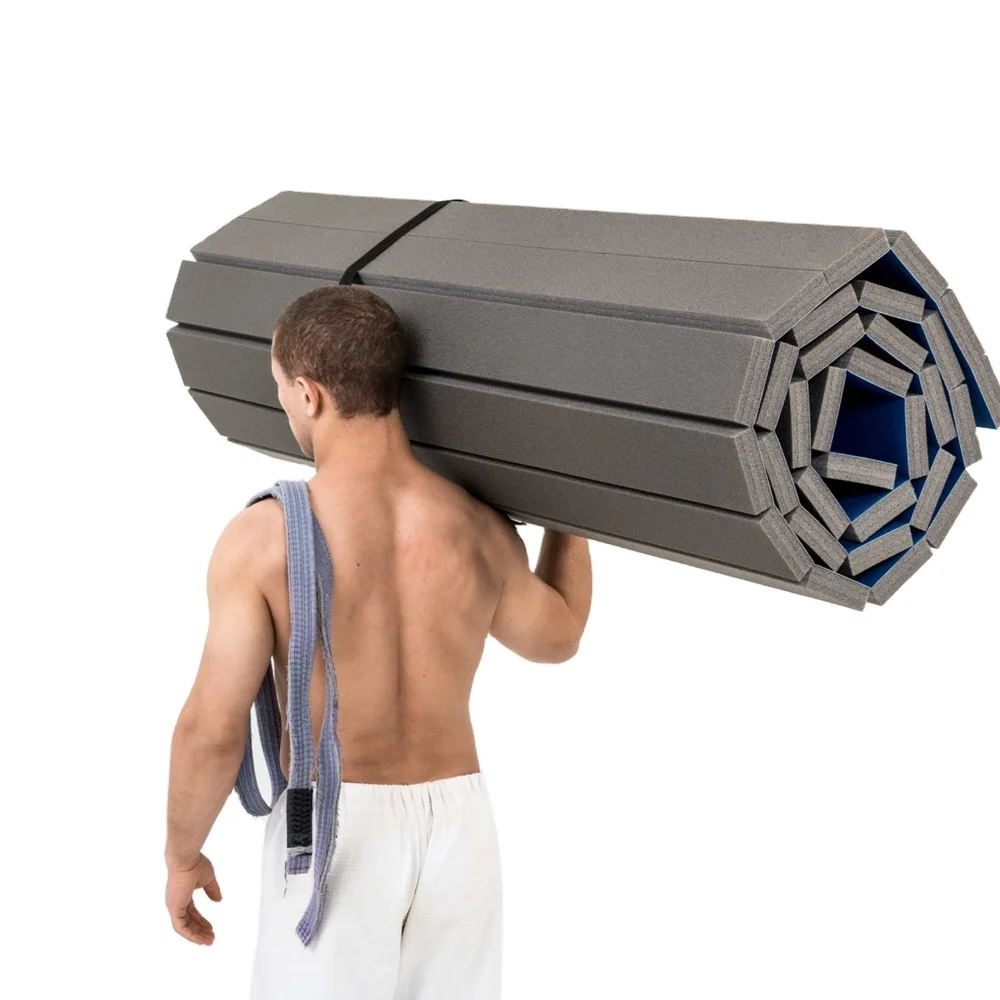 Bjj Custom Roll Judo Vinyl Wrestling Foldable Mat Karate Taekwondo ...