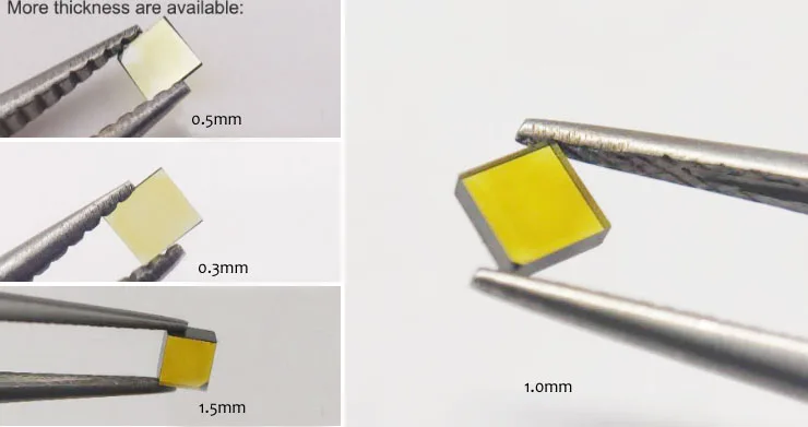 6.5mm Hpht Diamond Plate As Cvd Substrate Cvd Seeds - Buy Single ...