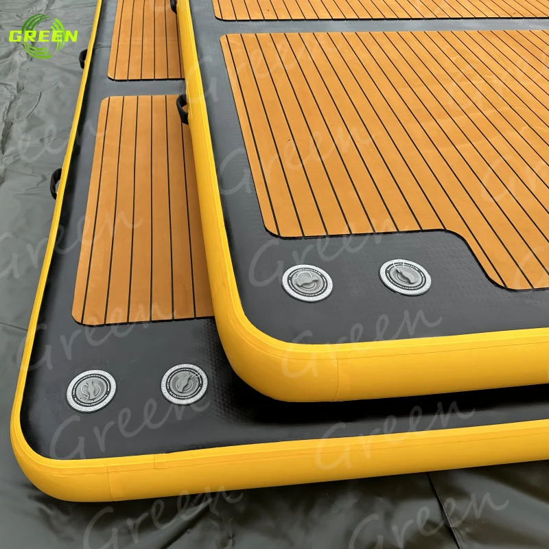 Marine Modular Floating Bridge Pontoon Dock Inflatable Tent