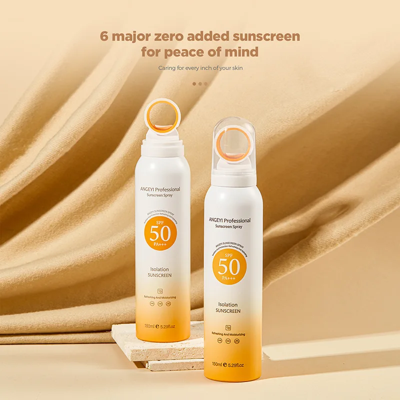 Wholesale Sunscreen Spray SPF50 PA+++ Spectrum UVA/UVB Protection ...
