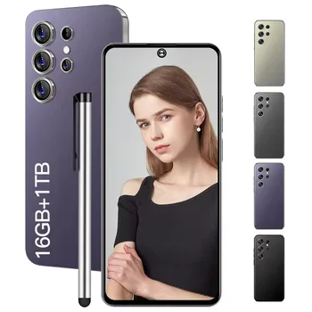 Free Shipping Original S24 Ultra 7.3inch Big Screen Smartphone 16gb+1tb Unlocked 5g Dual Sim ...