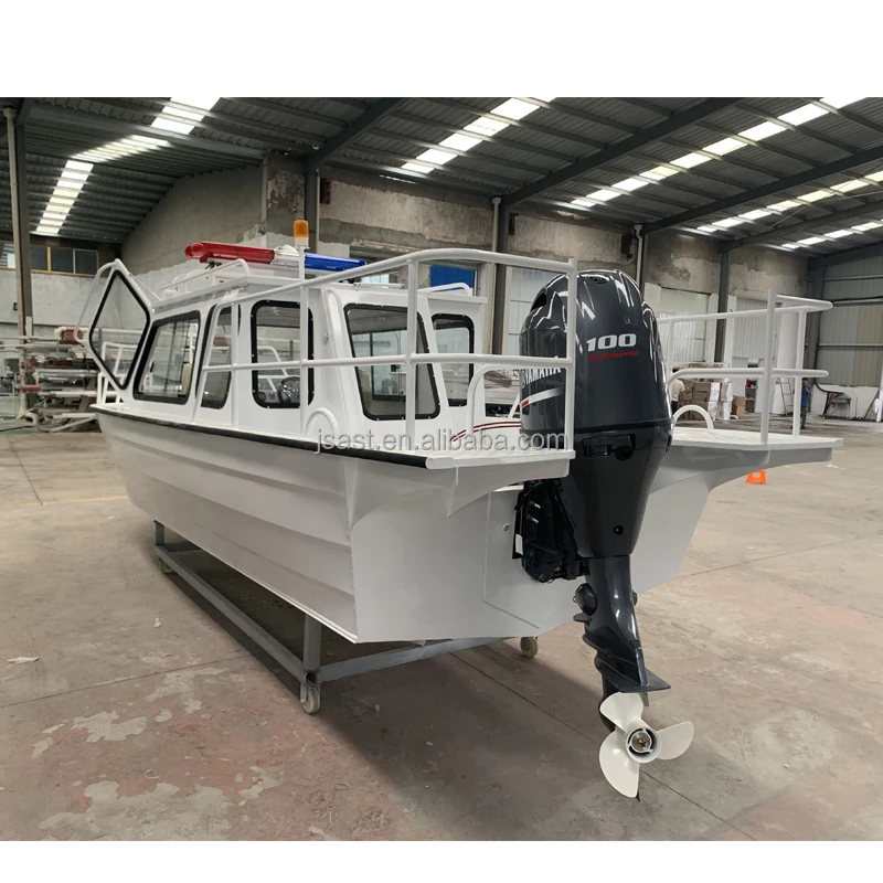 Customized Speedboat Aluminum Alloy Boat GPS Map V Type 5-8 Meter ...
