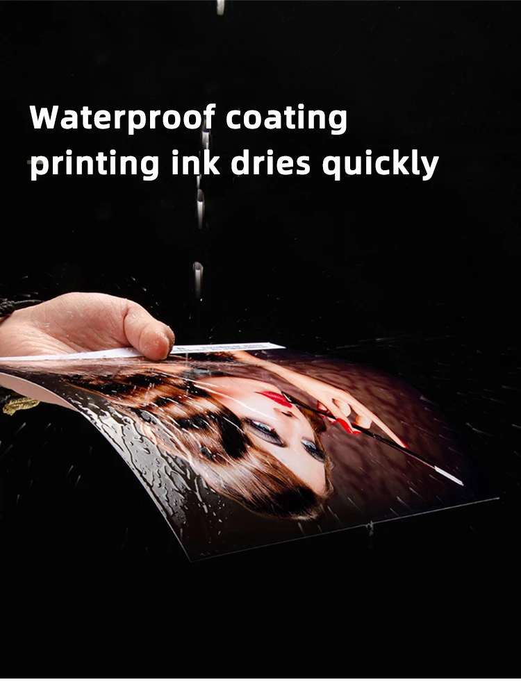 230g Weak Eco-solvent Semigloss Matte Waterproof Inkjet Printing Image ...
