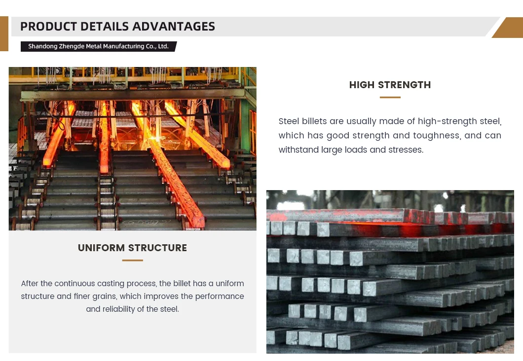 Steel Billet 3sp Type Raw Thickness Square Price Competitive Bulk ...