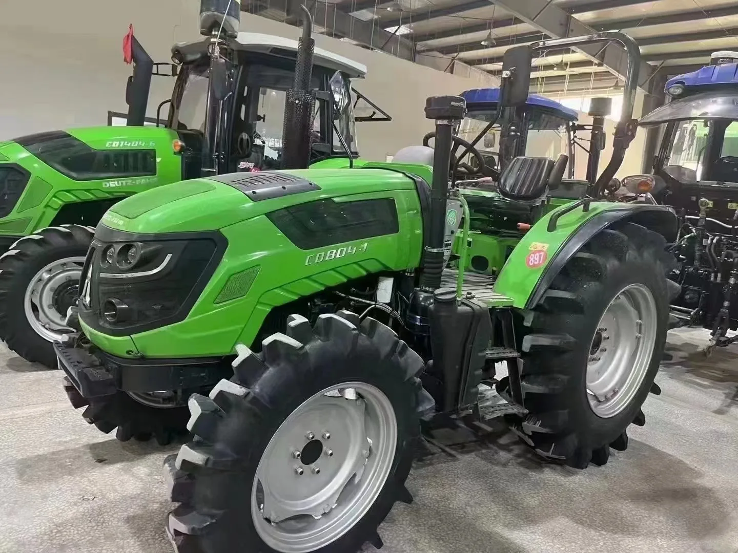 Second Hand Tractor Deutz Fahr Cd804 80hp Multifunction Cheap Price 4wd ...