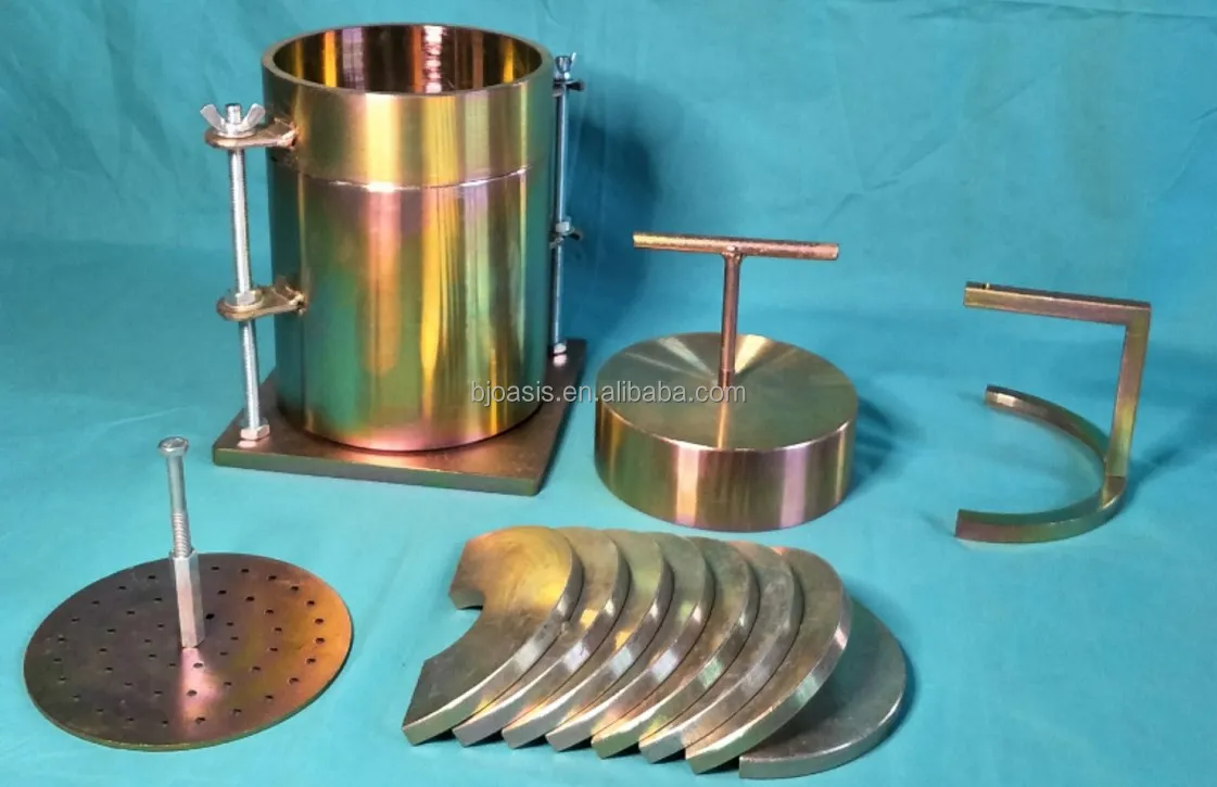 Cbr Mould And Accessories For Soil Testing - Buy Cbr Compaction Mould ...