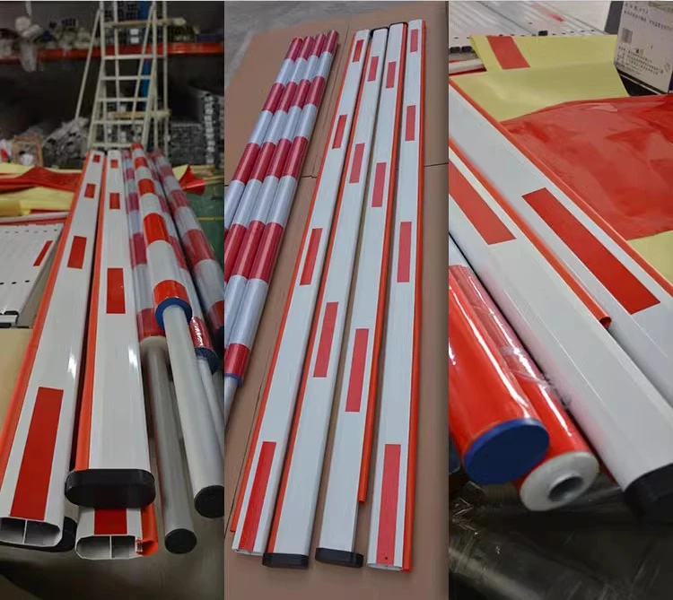 90 Degree Folding Two Fence Road Gate Rod Boom Barrier Arm
