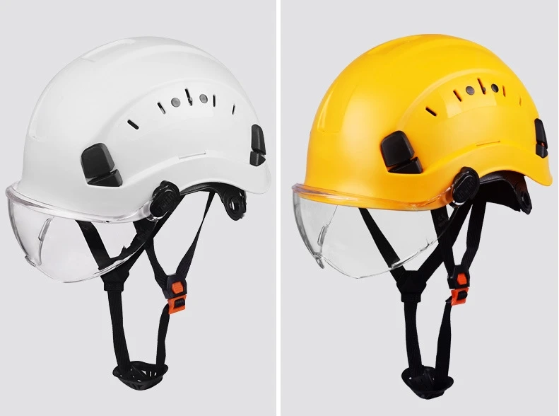 CE ANSI ABS PPE Safety Helmet for Mountaineering and Rock Climbing and ...