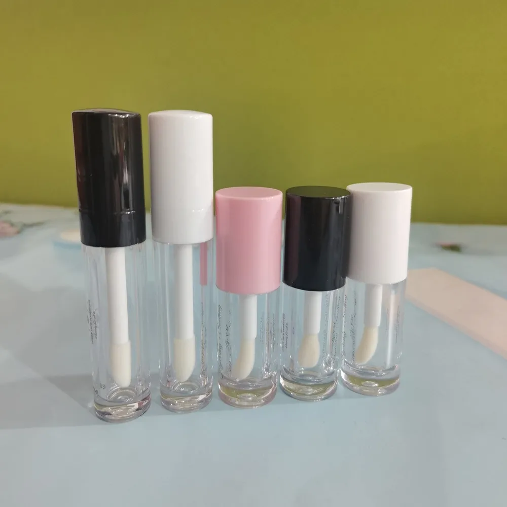 6ml Lip Gloss Tubes - Cute Packaging with Big Brush Applicator
