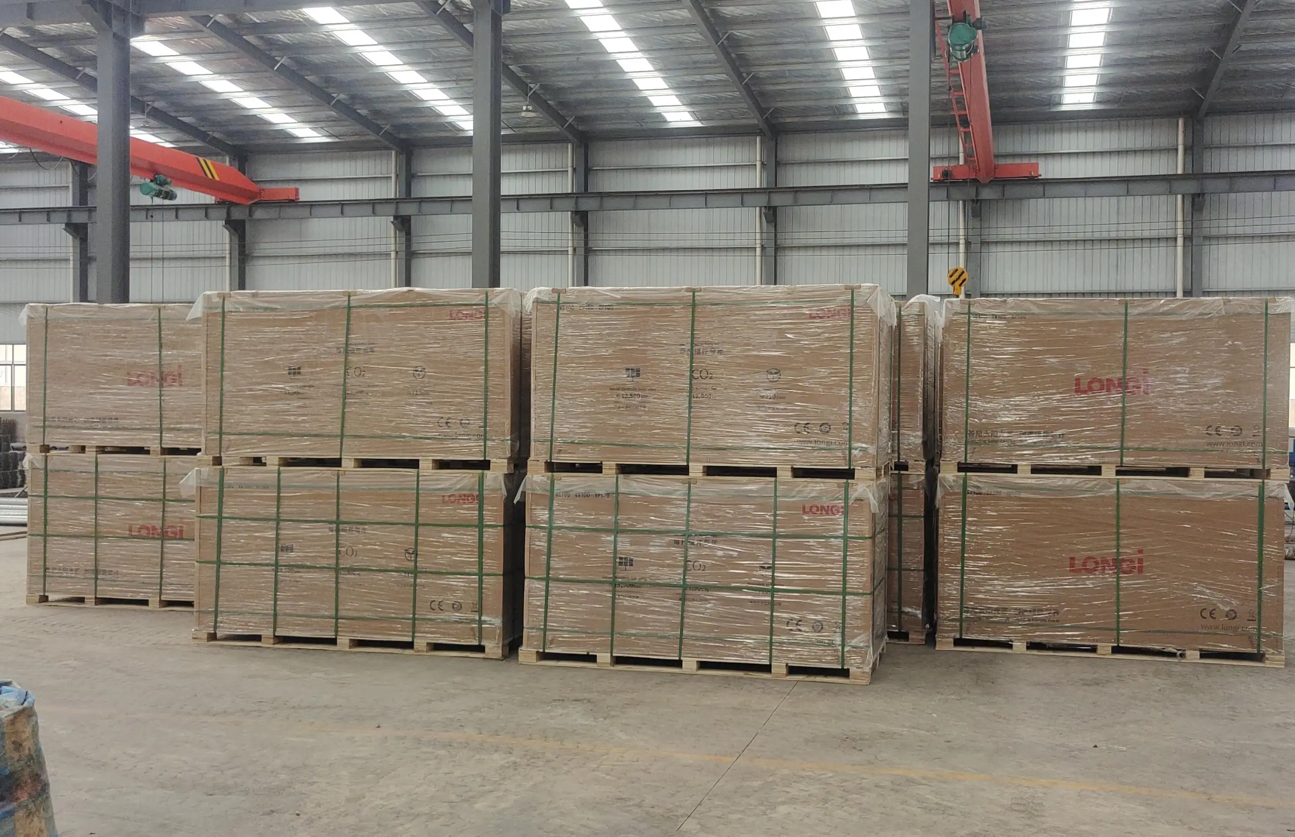 Double Sided Glass Monocrystalline Solar Longi Pv Module Anti-hail 535w ...