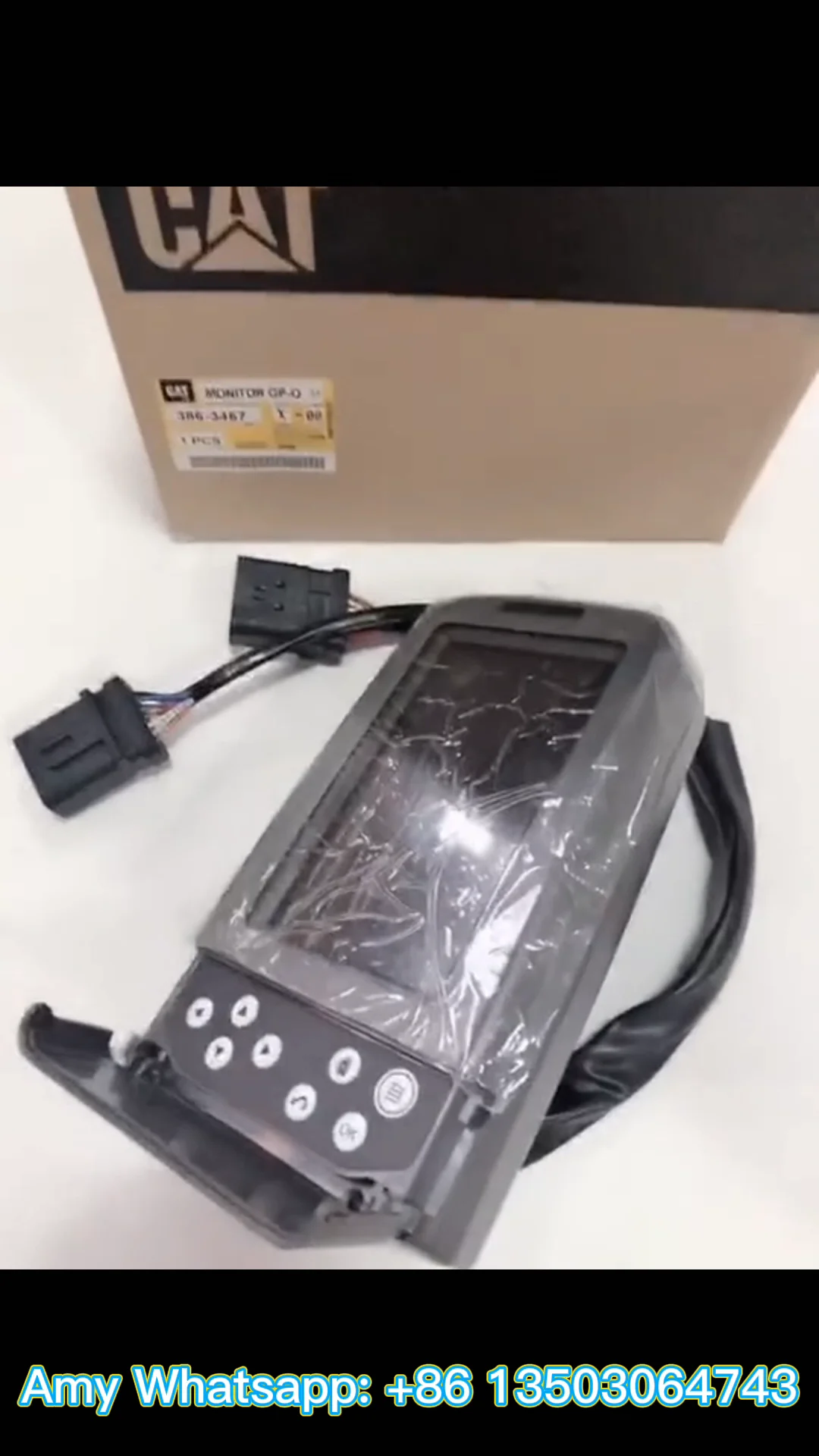 Jinsion Drop Shipping Excavator Display Panel For Caterpillar Excavator ...