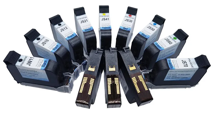 Compatible Tij 12.7 or 2.5mm Solvent Ink Cartridge JS12 JS10
