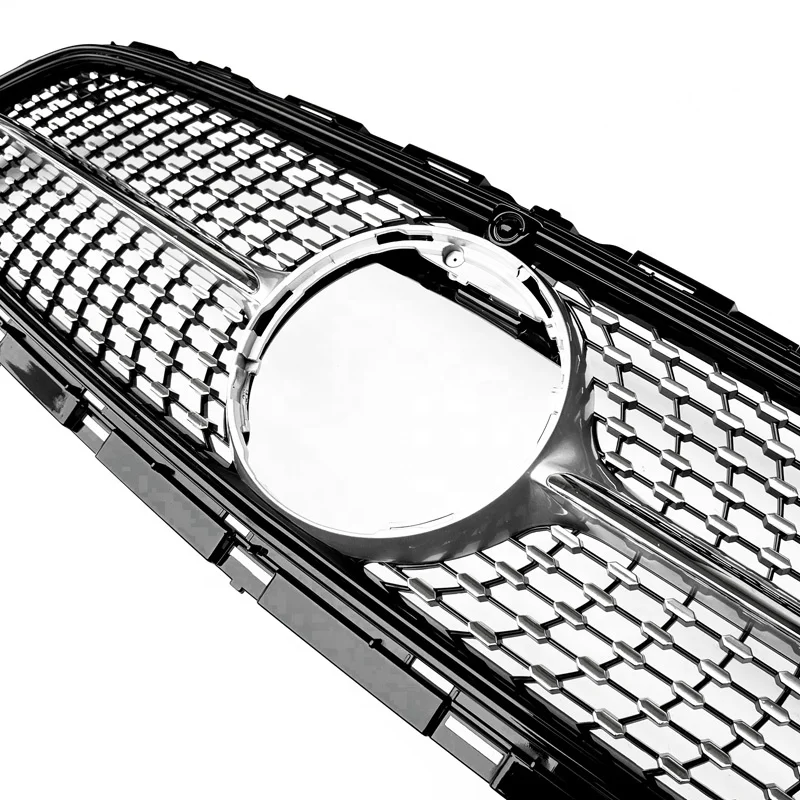2021 NEW E CLASS W213 C238 FRONT BUMPER DIAMOND GRILLE for MERCEDES ...