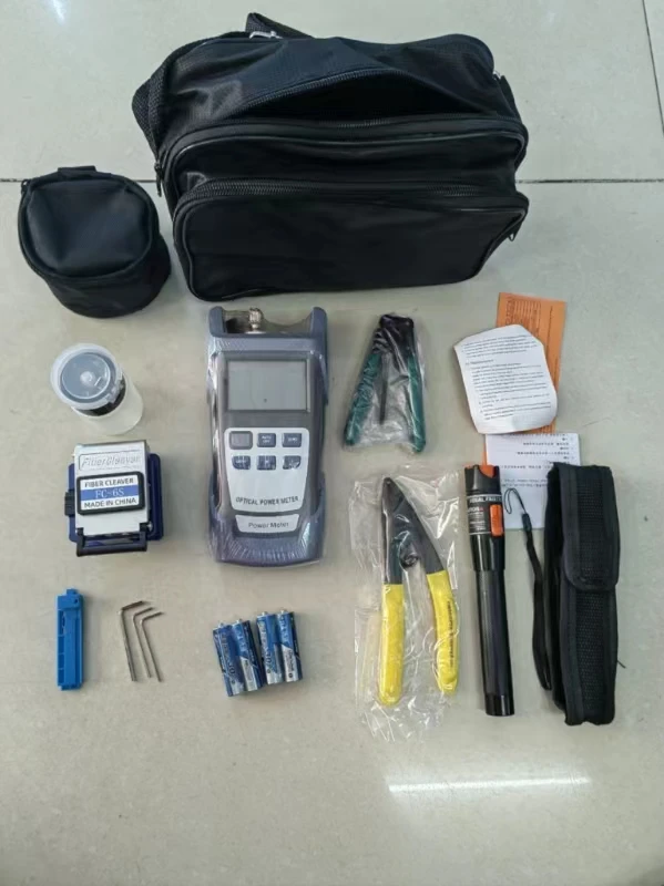 Fiber Optic Termination (FTTH) Tool Set Kit for WiFi TCP POE 4G 3G GSM ...