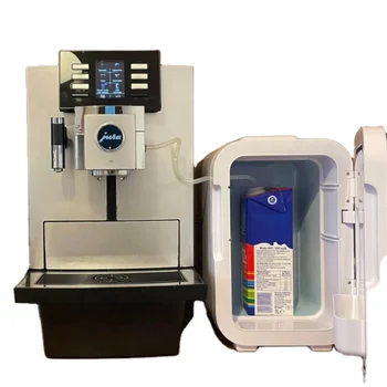 8l Milk Cooler Fridge With Tube Holes For Smart Semi-auto Expresso ...