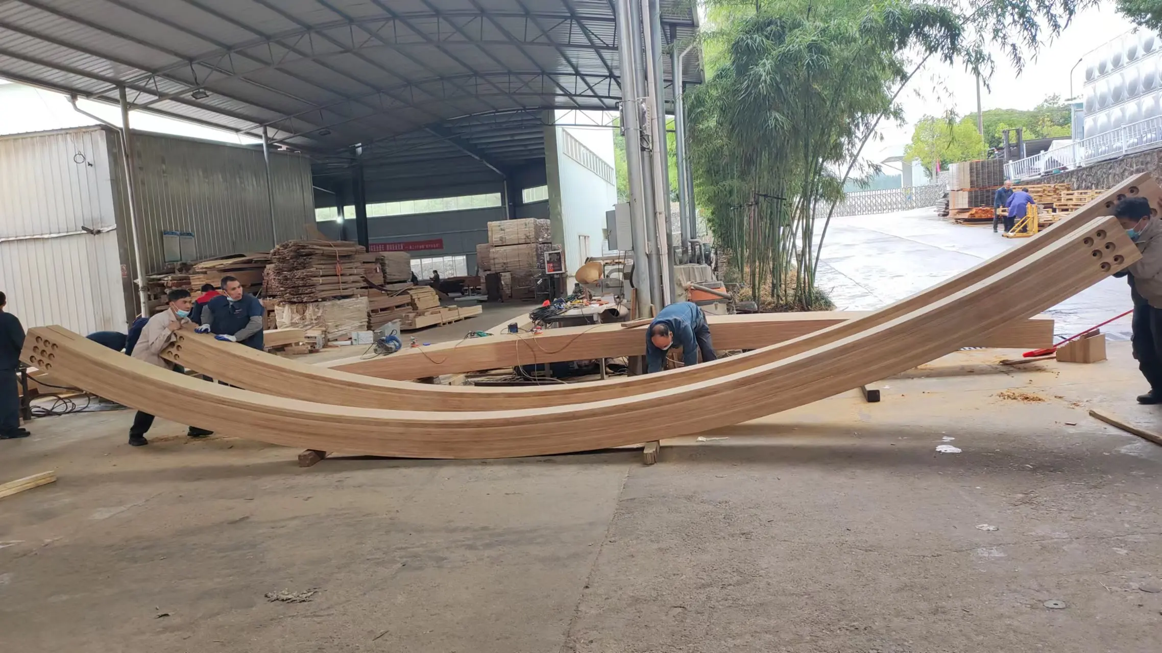 Eco-friendly Bamboo House - Durable & Customizable Design