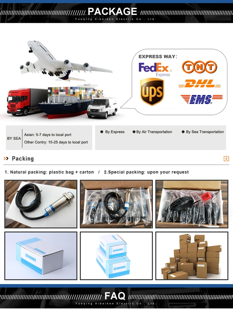 Elevator Proximity Switch Position Sensor M18 Flush Type/non-flush Type ...