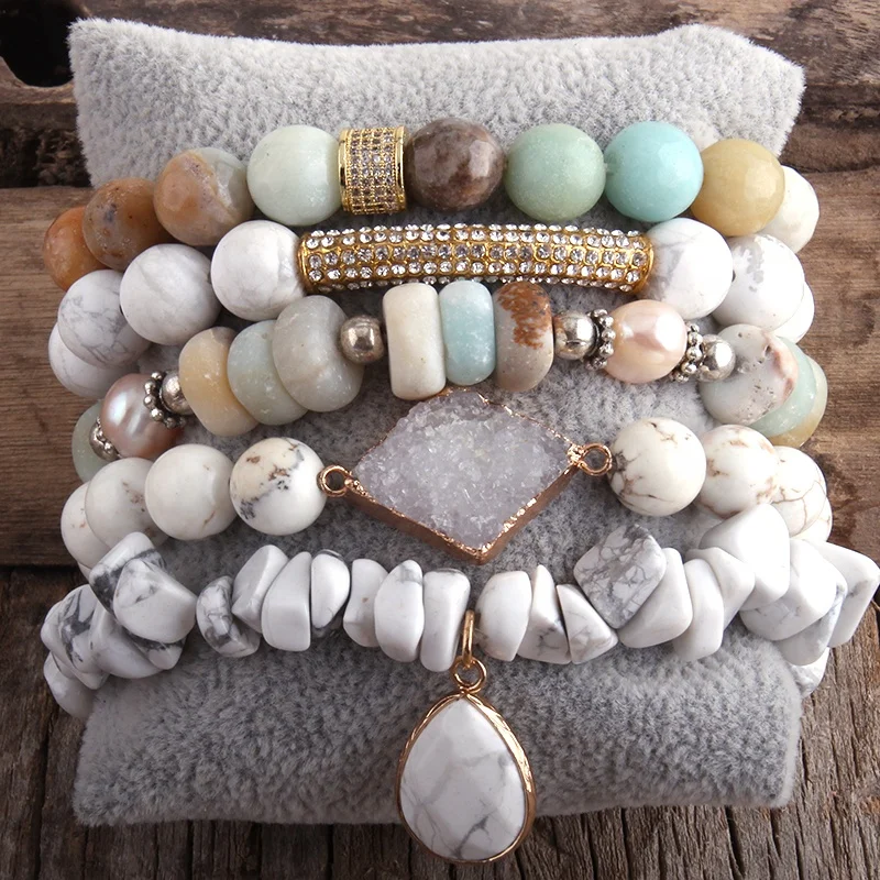 Elastic Bracelet Ideas - Boho Stretch Bracelets for Women