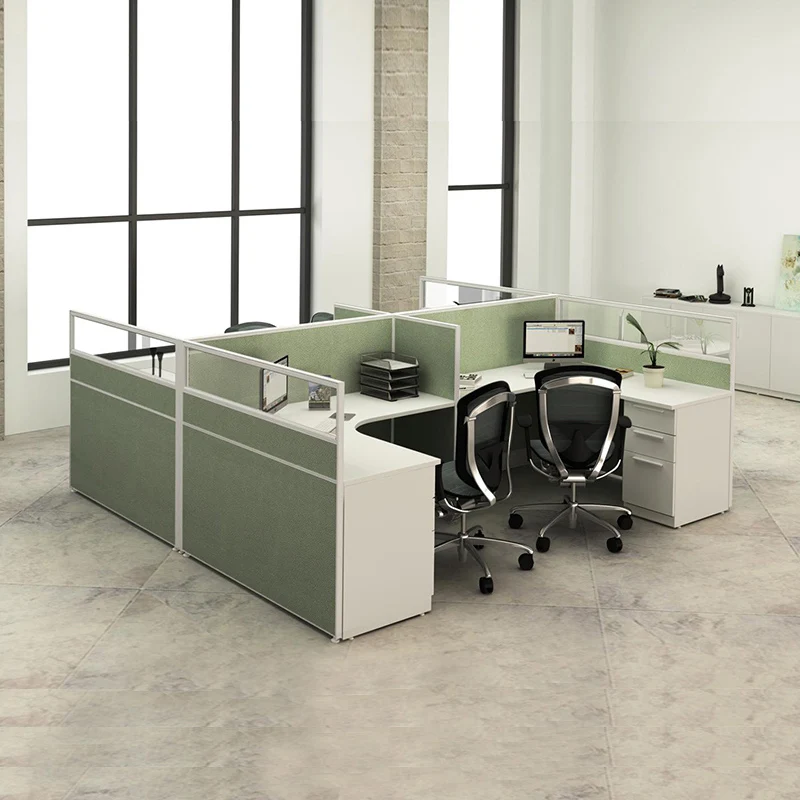 Modular Office Workstation - Customizable Cubicle Furniture