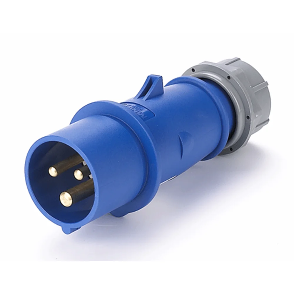 63A 230V IP44 CEE/IEC Industrial Electrical Appliance Four Pin Plug TYP ...
