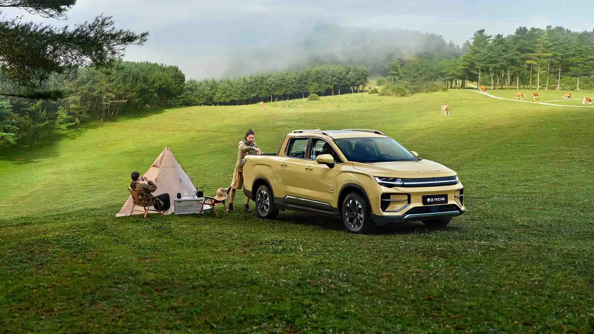 2025 Hot Selling Geely Electric Mini Pickup Truck Long Range Pure ...