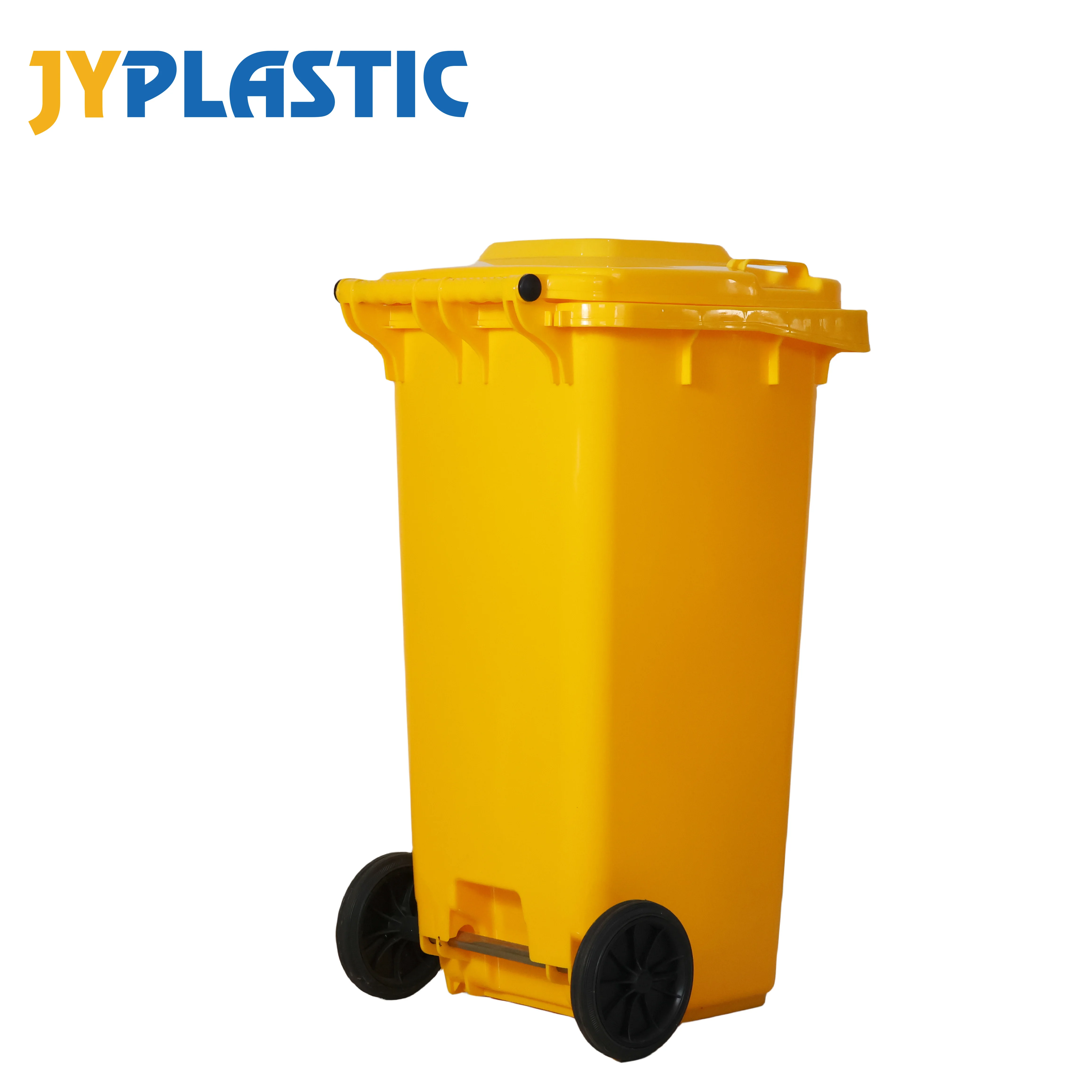 100% Virgin Hdpe Medical Plastic Garbage Bin Hospital Trash Can 120 ...