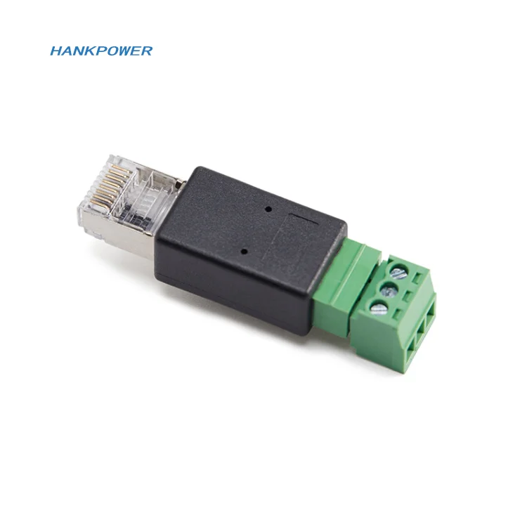 RJ45 to RS485 3-Pin Screw Connector & Pinout - OEM | Wholesale