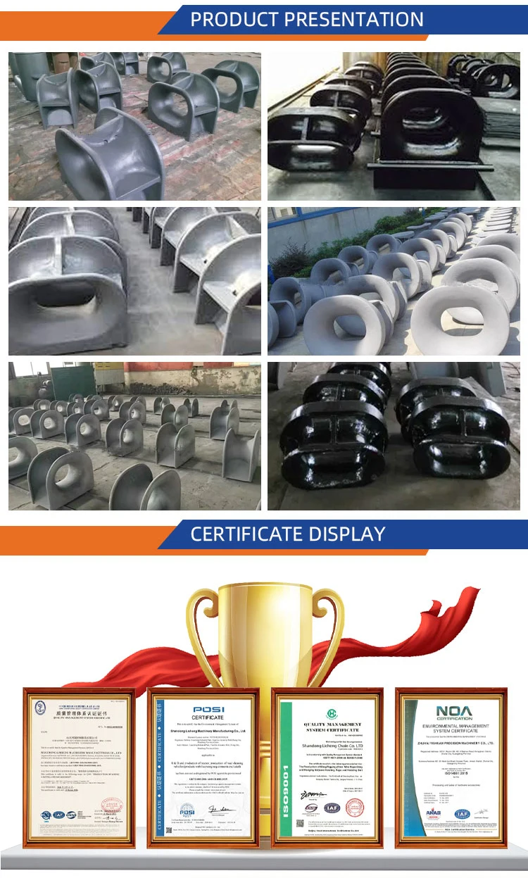 Marine Ship Bulwark Mounted Mooring Panama Chock for Boat