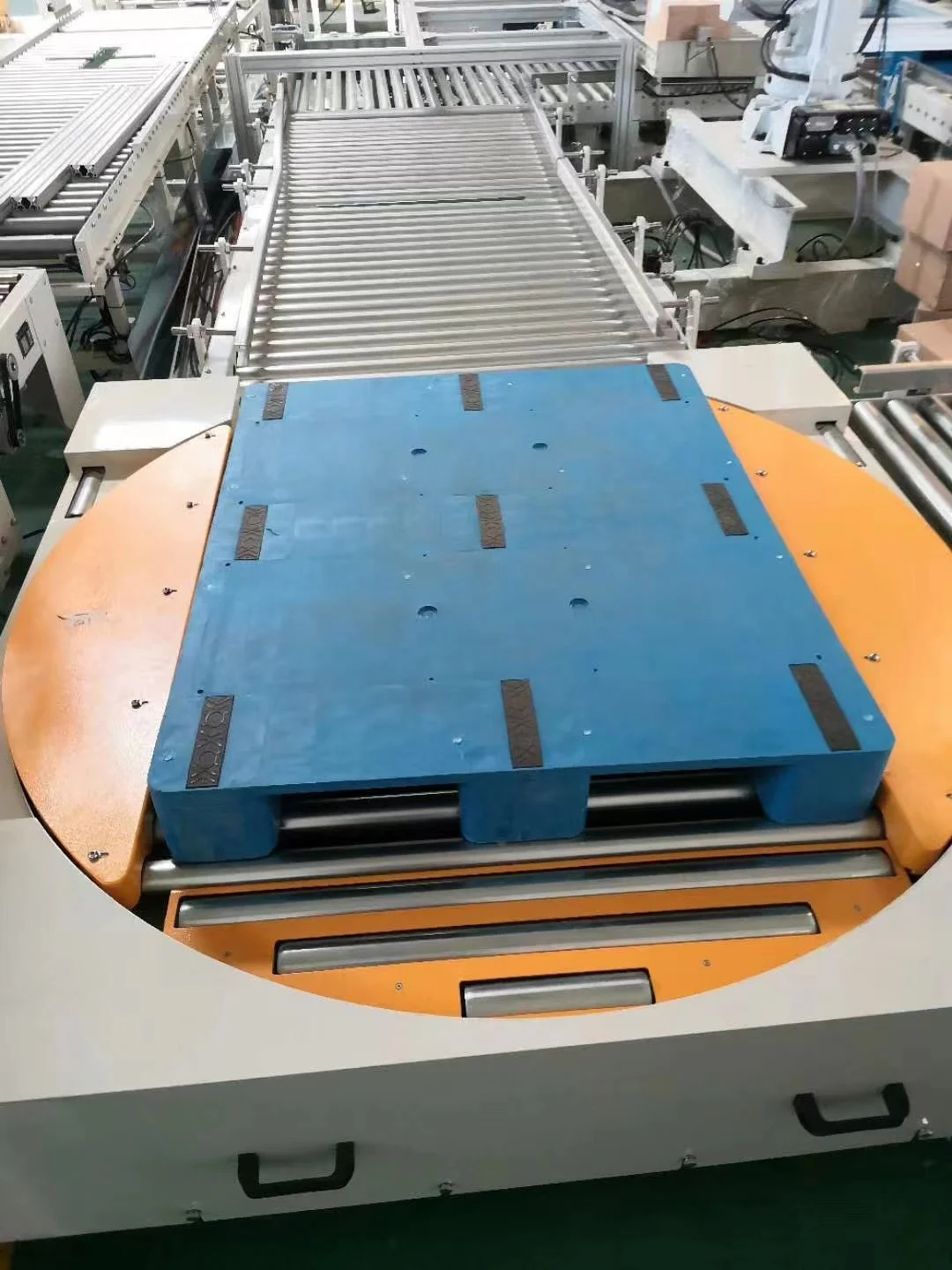 Depalletizer Pallet Unloading Equipment Pallet and Tray Handling System ...