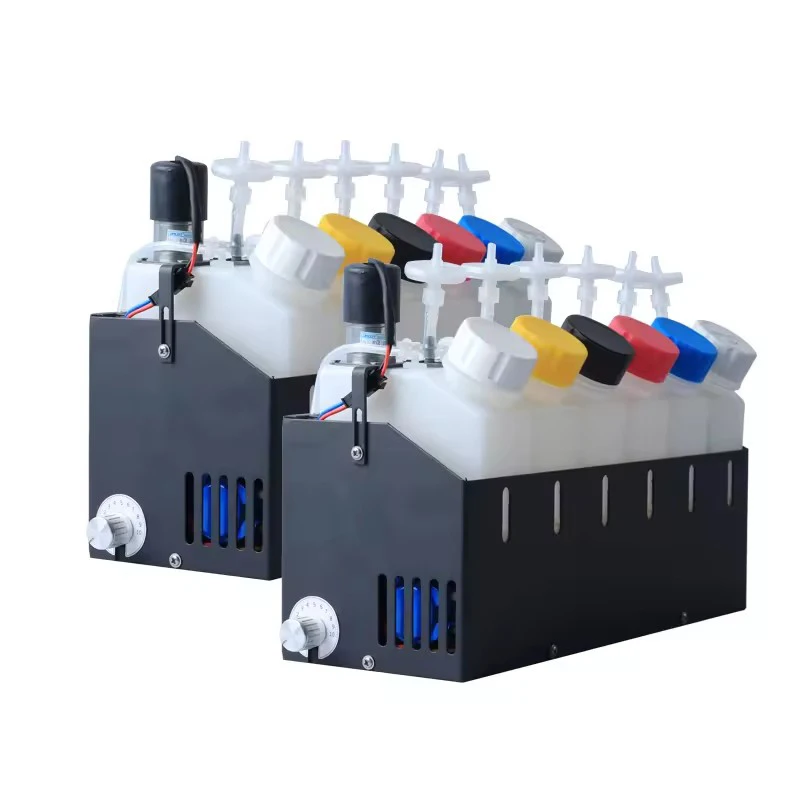 Ink Tank with Dampers 6 Tanks System for Epson Printers